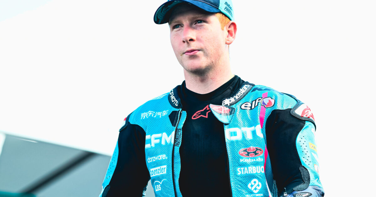 Joel Kelso makes a point in… | Australian Motorcycle Grand Prix 2026
