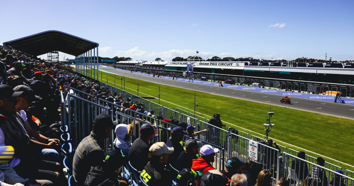 Gardner Straight Grandstand | Australian Motorcycle Grand Prix 2024